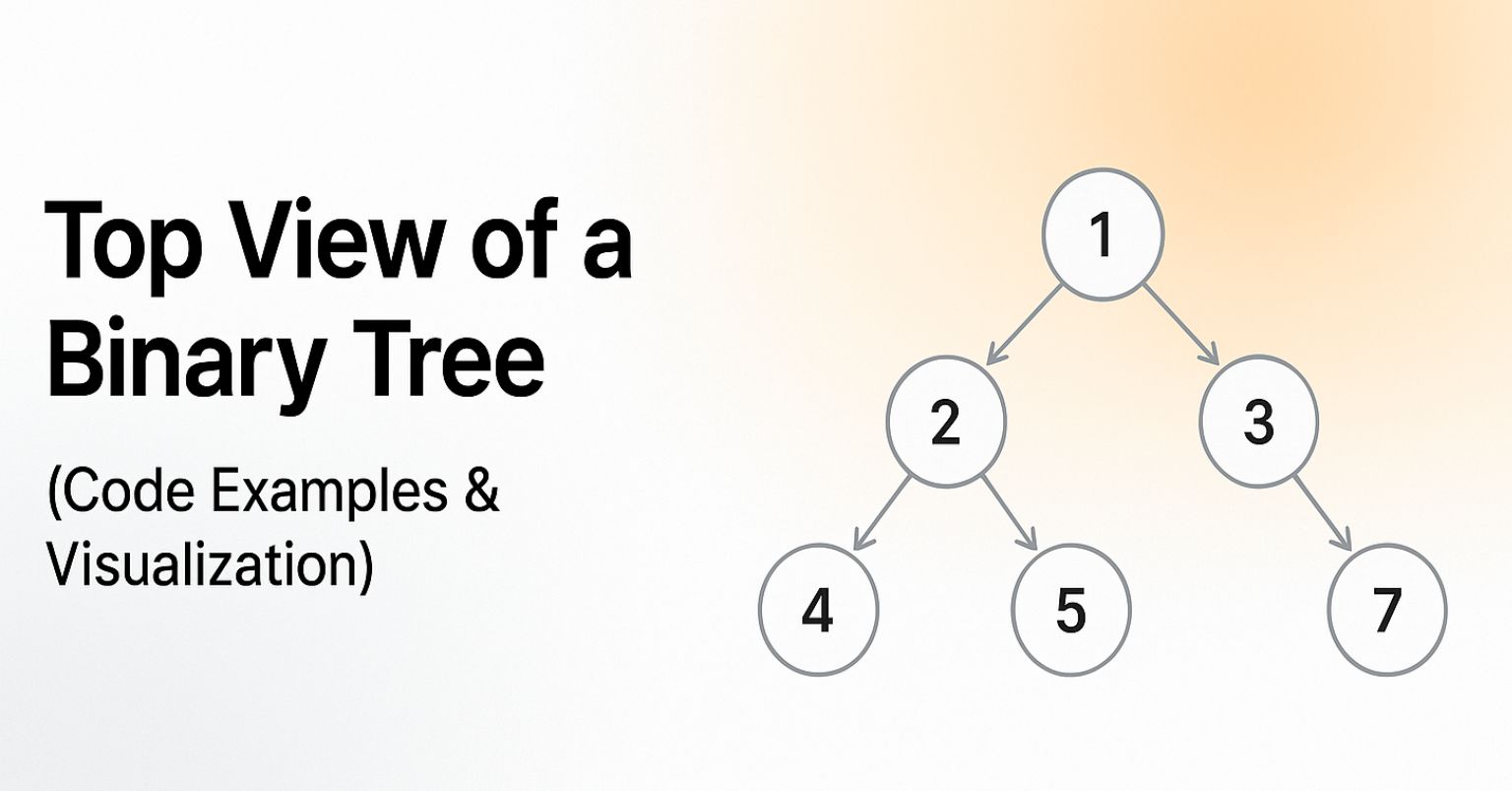 Top View of a Binary Tree (Code Examples & Visualization)